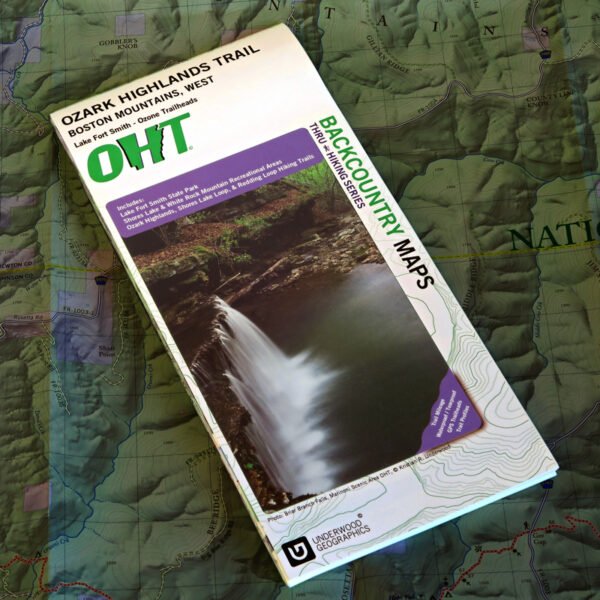 MAP – Ozark Highlands Trail – Boston Mountains West – Ozark Highlands ...
